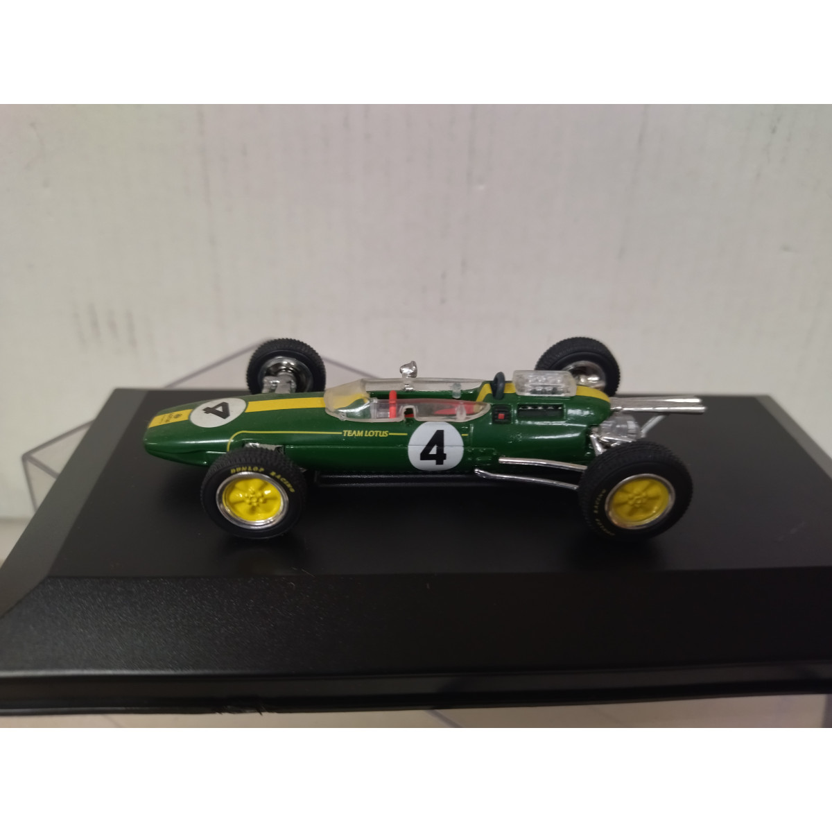 LOTUS 25 1963 FORMULA F1 WIN CLARK 1:43 RBA IXO CAJA NO ORIGINAL DEFECT ...