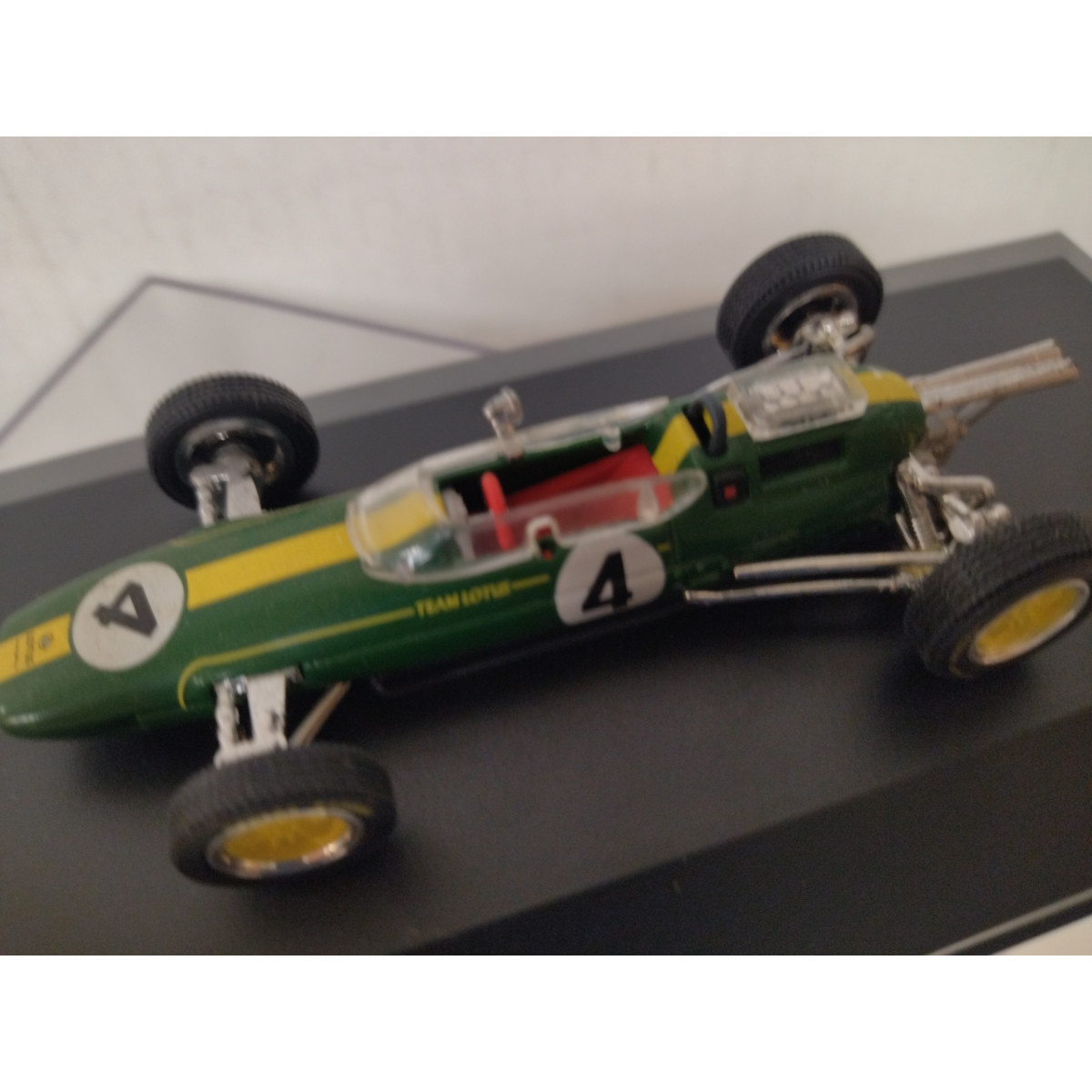 LOTUS 25 1963 FORMULA F1 WIN CLARK 1:43 RBA IXO CAJA NO ORIGINAL DEFECT ...