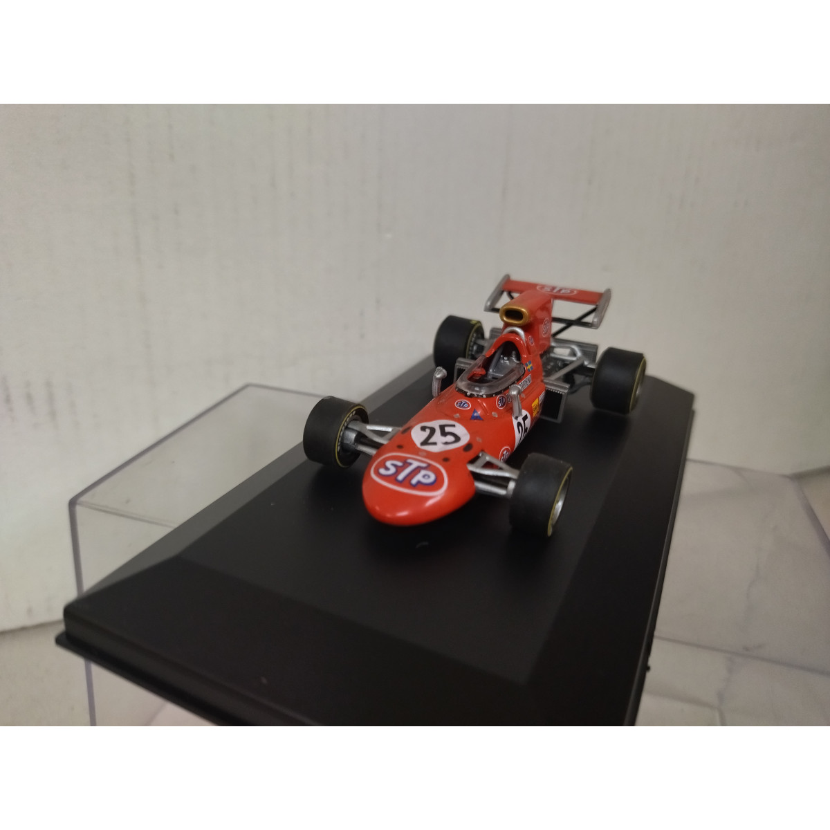 MARCH 711 1971 FORMULA F1 RONNIE PETERSON 1:43 RBA IXO CAJA NO ORIGINAL ...