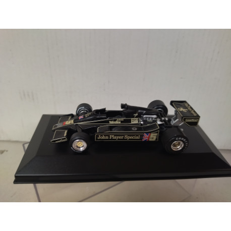 LOTUS 78 1978 FORD JPS FORMULA F1 WIN MARIO ANDRETTI 1:43 RBA IXO CAJA NO ORIGINAL - BCN STOCK CARS