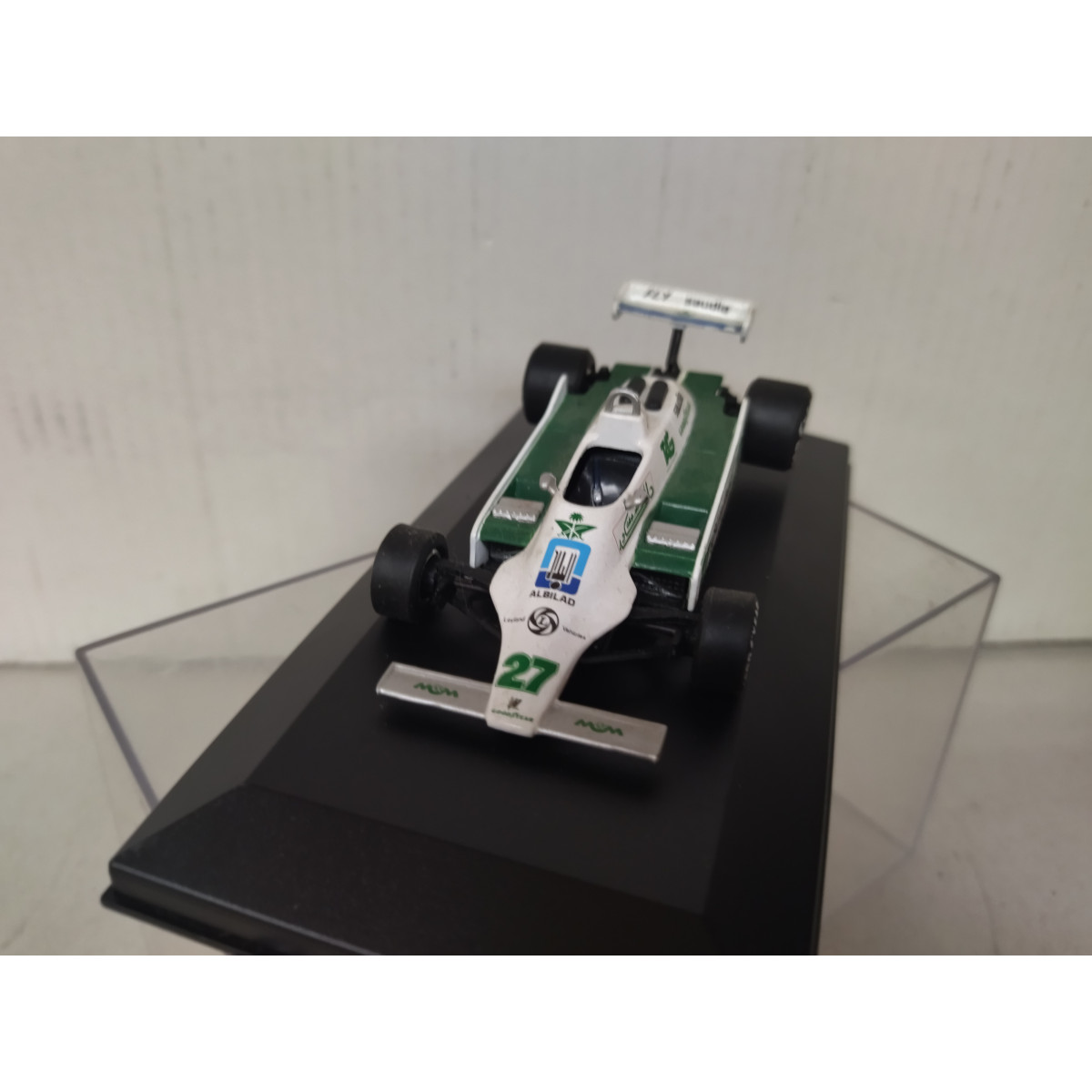 WILLIAMS FW07B 1980 FORD FORMULA F1 ALAN JONES 1:43 RBA IXO CAJA NO ...