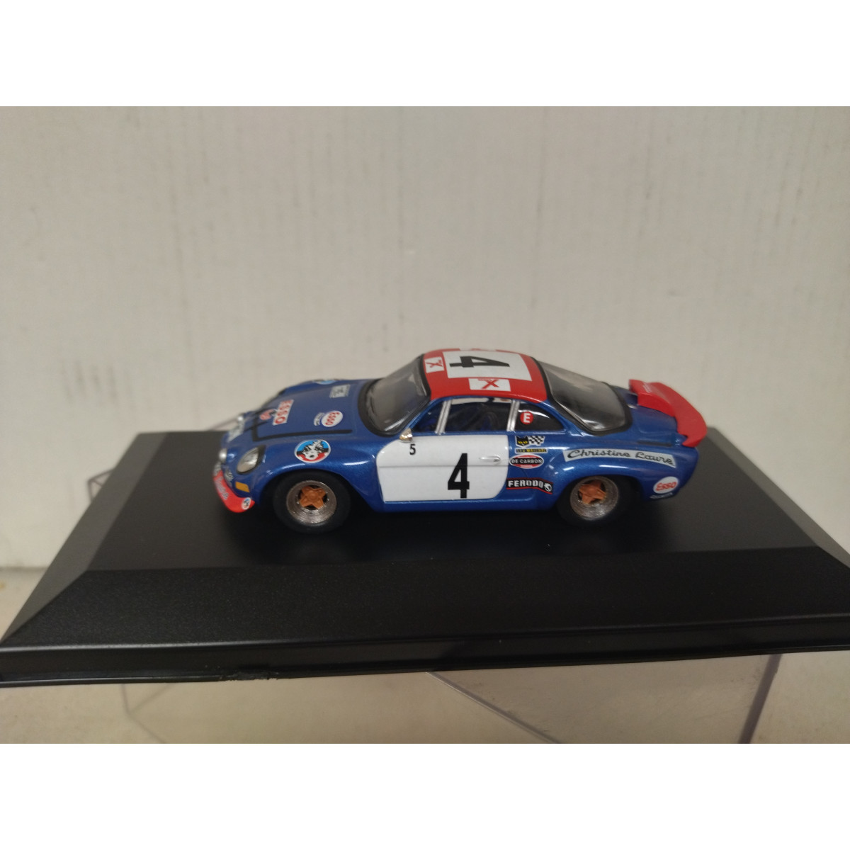 ALPINE A110 1800 1974 RALLY CEVENOLE J.HENRY 1:43 ALTAYA CAJA NO ...