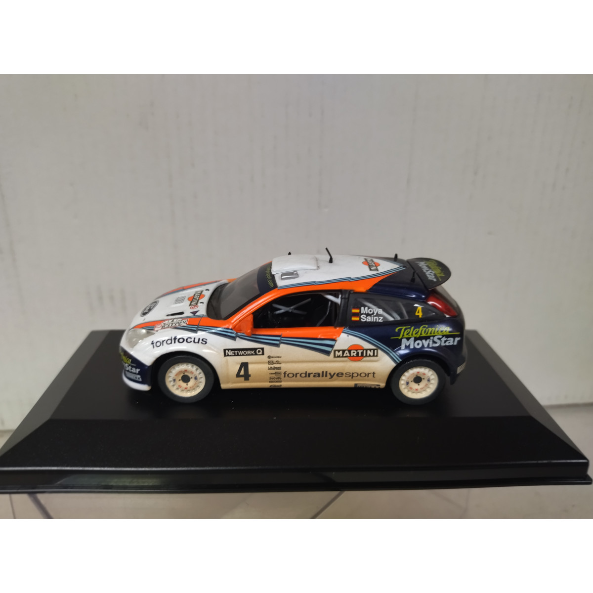 FORD FOCUS WRC 2002 RALLY RAC SAINZ 1:43 ALTAYA IXO CAJA NO ORIGINAL ...