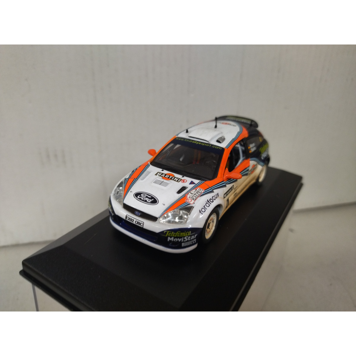 FORD FOCUS WRC 2002 RALLY RAC SAINZ 1:43 ALTAYA IXO CAJA NO ORIGINAL ...