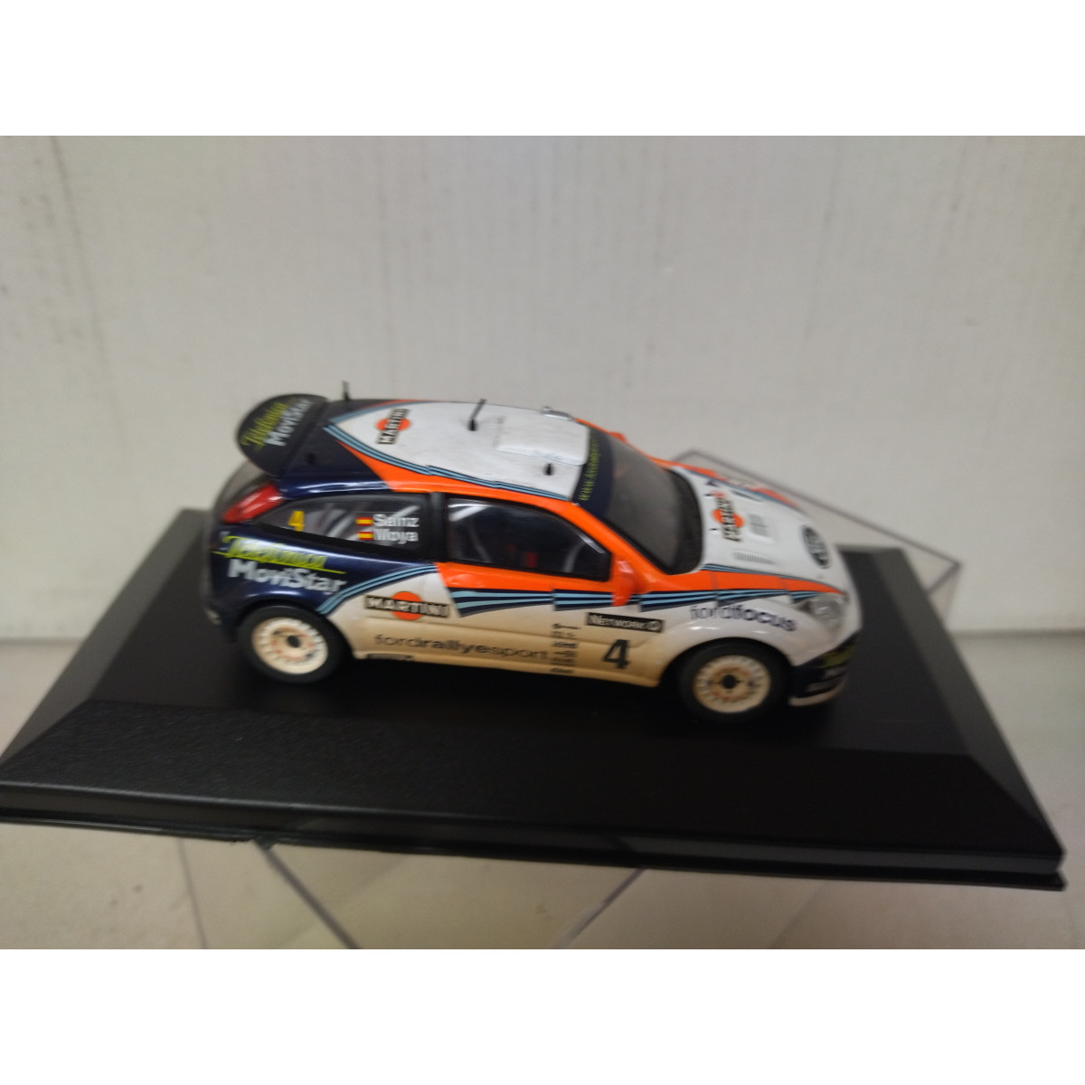 FORD FOCUS WRC 2002 RALLY RAC SAINZ 1:43 ALTAYA IXO CAJA NO ORIGINAL ...