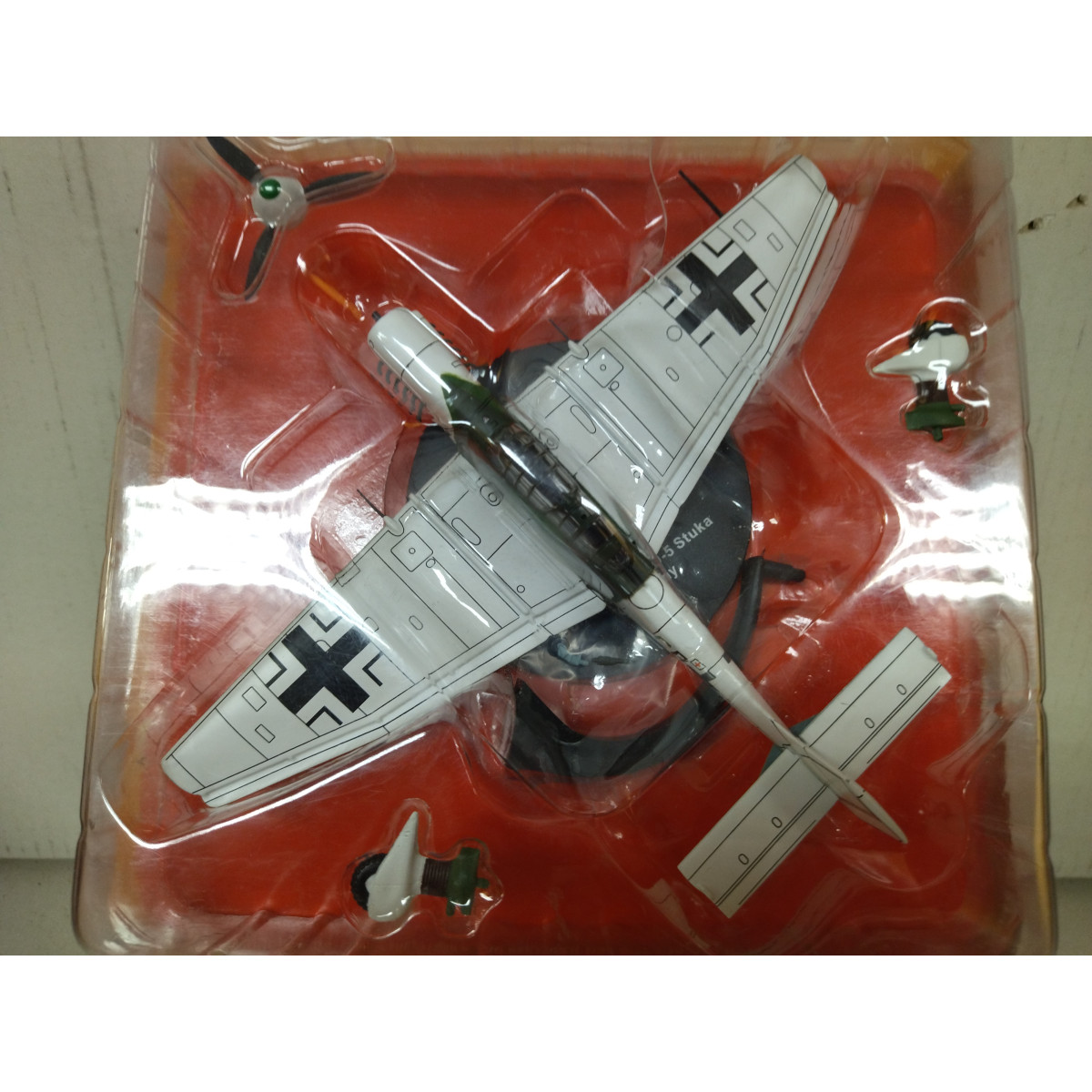 JUNKERS JU87D-5 STUKA GERMANY WW 2 AIR COMBAT 1:72 DeAGOSTINI IXO - BCN ...
