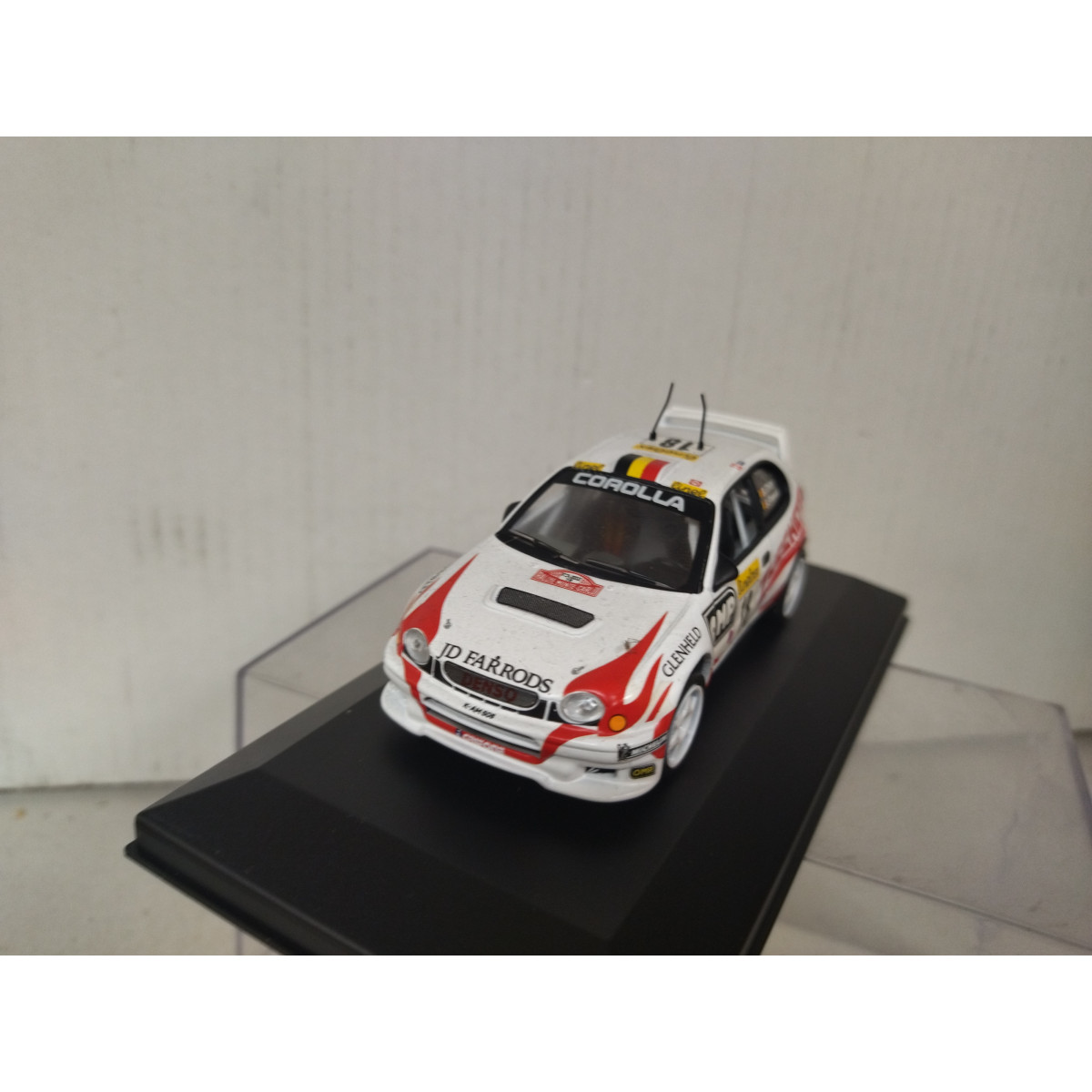 TOYOTA COROLLA WRC 2000 RALLY MONTE CARLO THIRY 1:43 ALTAYA IXO CAJA NO ...