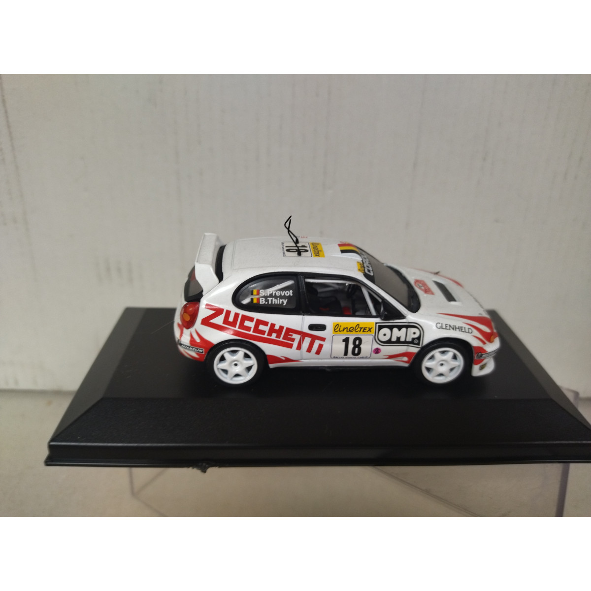 TOYOTA COROLLA WRC 2000 RALLY MONTE CARLO THIRY 1:43 ALTAYA IXO CAJA NO ...