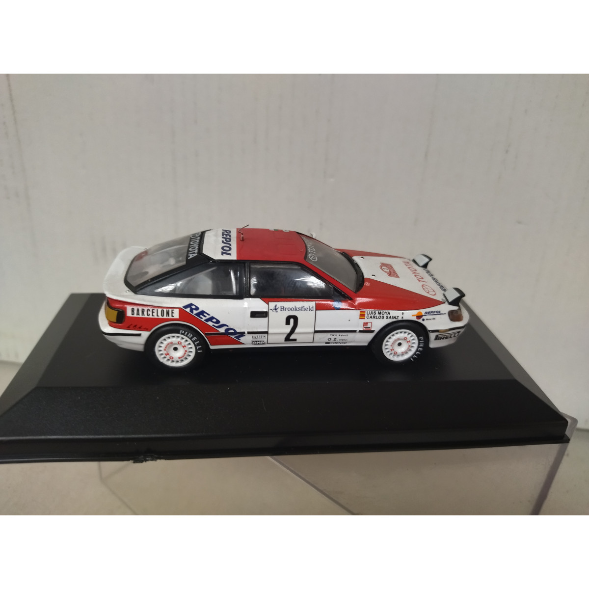 TOYOTA CELICA GT-4 1991 RALLY MONTE CARLO SAINZ 1:43 ALTAYA IXO CAJA NO ...