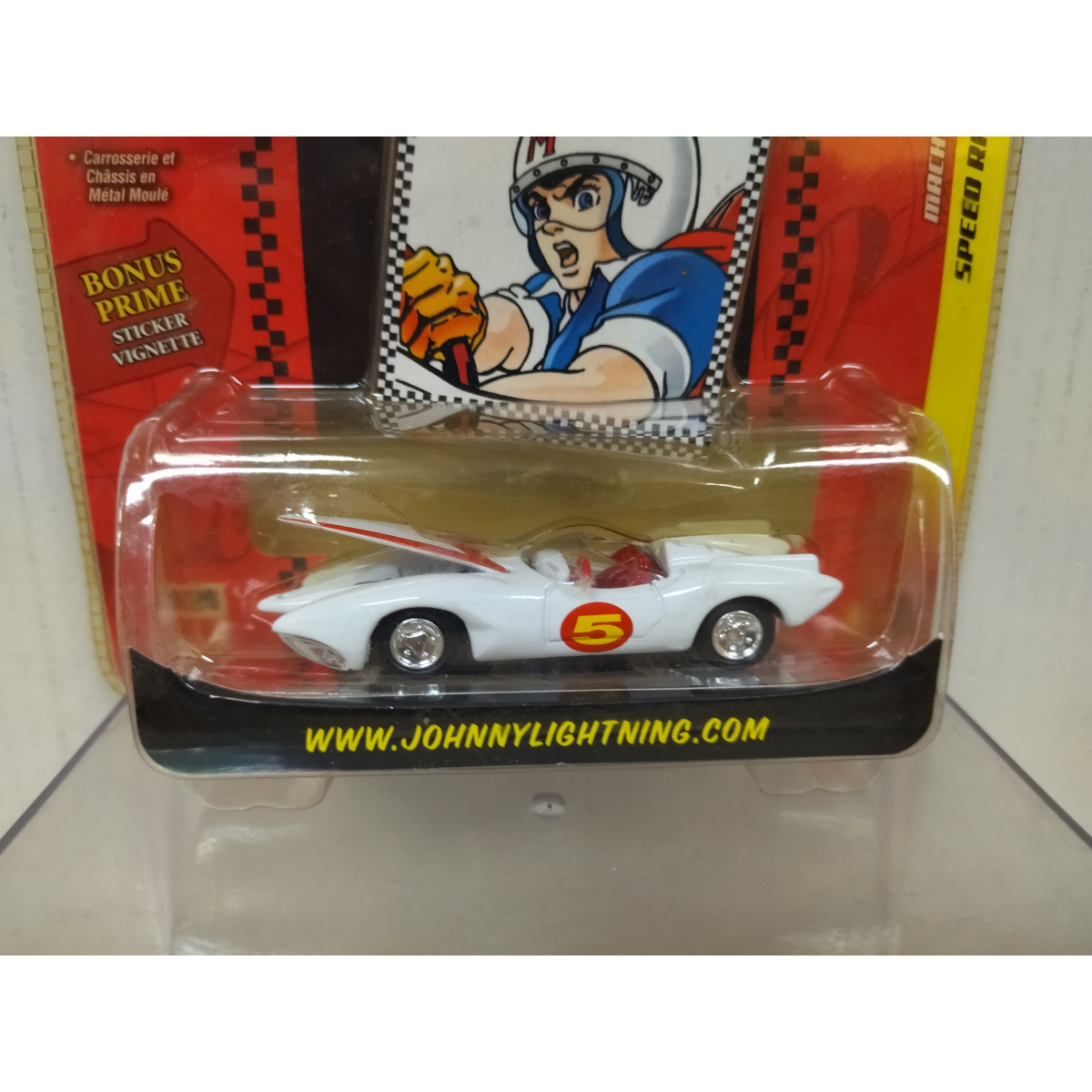 MACH V SPEED RACER 1:64 JOHNNY LIGHTNING - BCN STOCK CARS