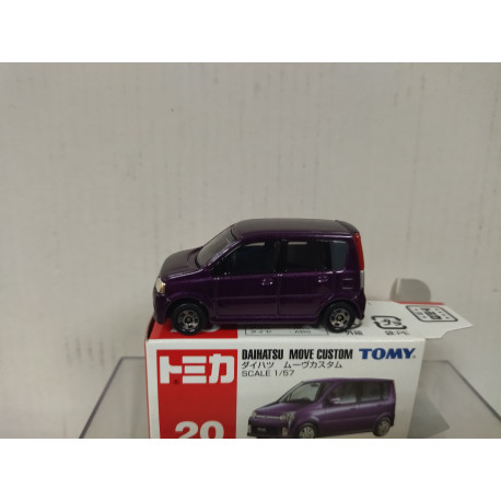 DAIHATSU MOVE CUSTOM 1:57/apx 1:64 TOMICA 20 - BCN STOCK CARS