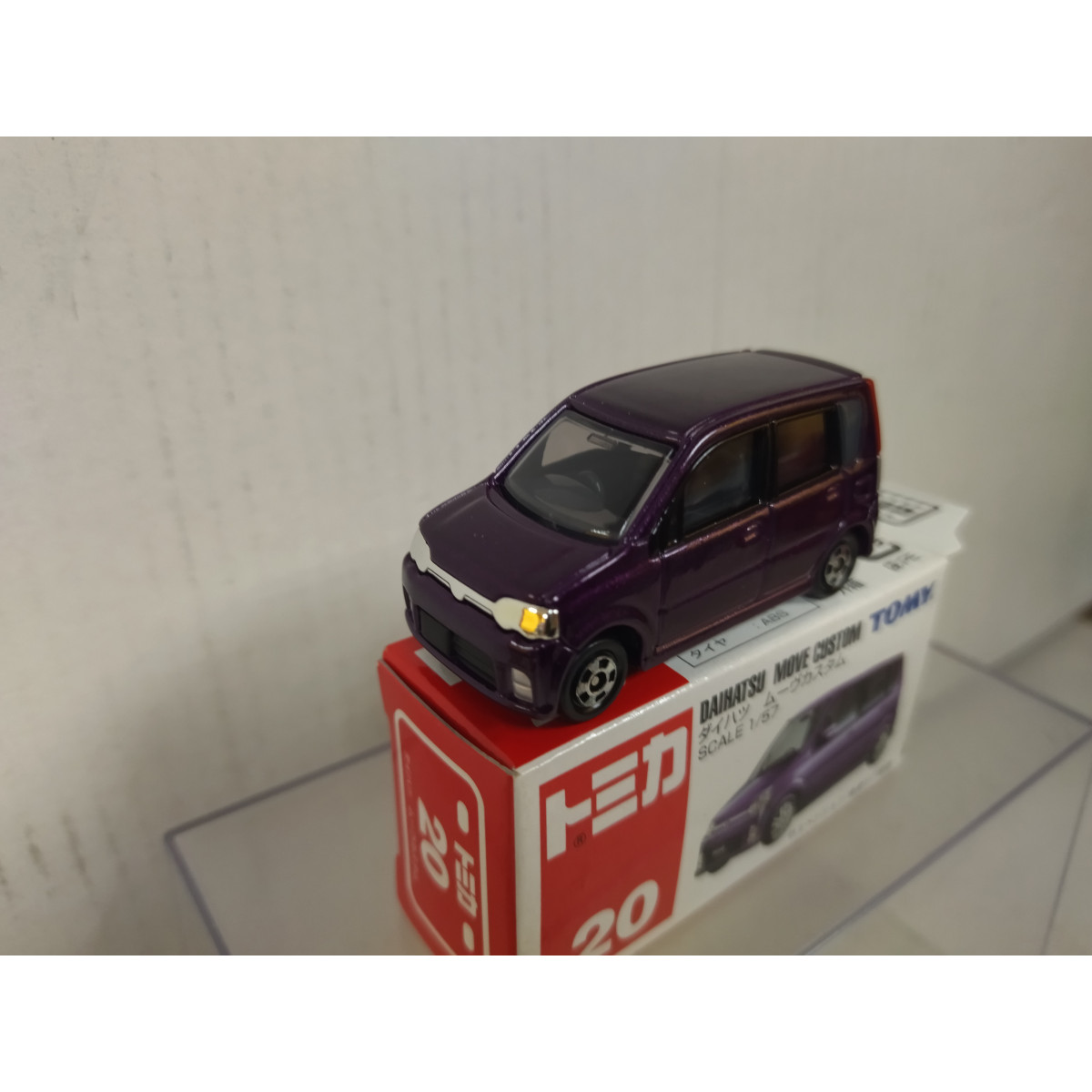 DAIHATSU MOVE CUSTOM 1:57/apx 1:64 TOMICA 20 - BCN STOCK CARS