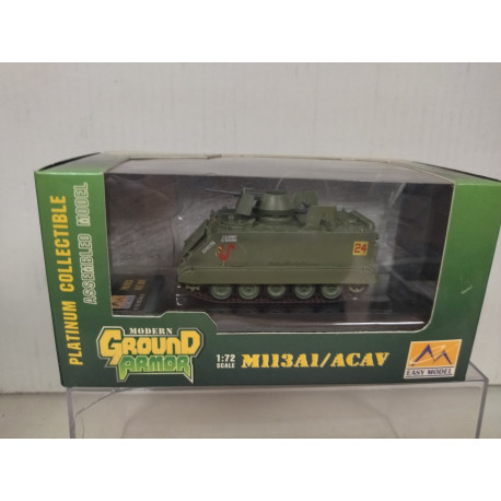 M113 A1 ACAV COYOTE US ARMY 1:72 GROUND ARMOR - BCN STOCK CARS