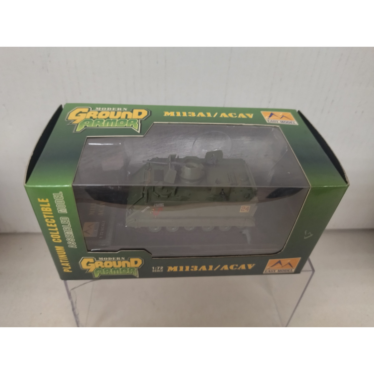 M113 A1 ACAV COYOTE US ARMY 1:72 GROUND ARMOR - BCN STOCK CARS