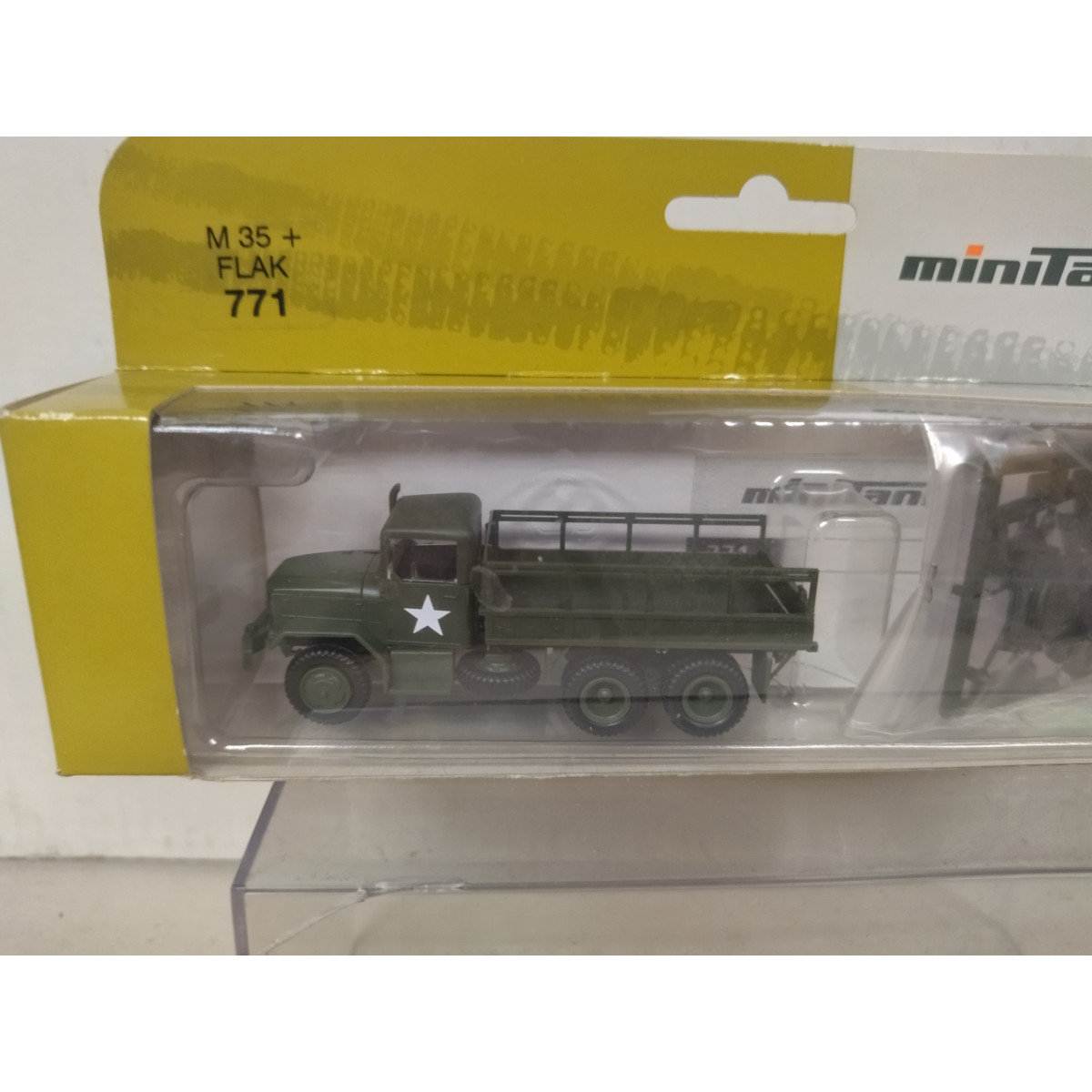M35 TRUCK + FLAK 1:87 H0 MINITANKS 771 ROCO - BCN STOCK CARS