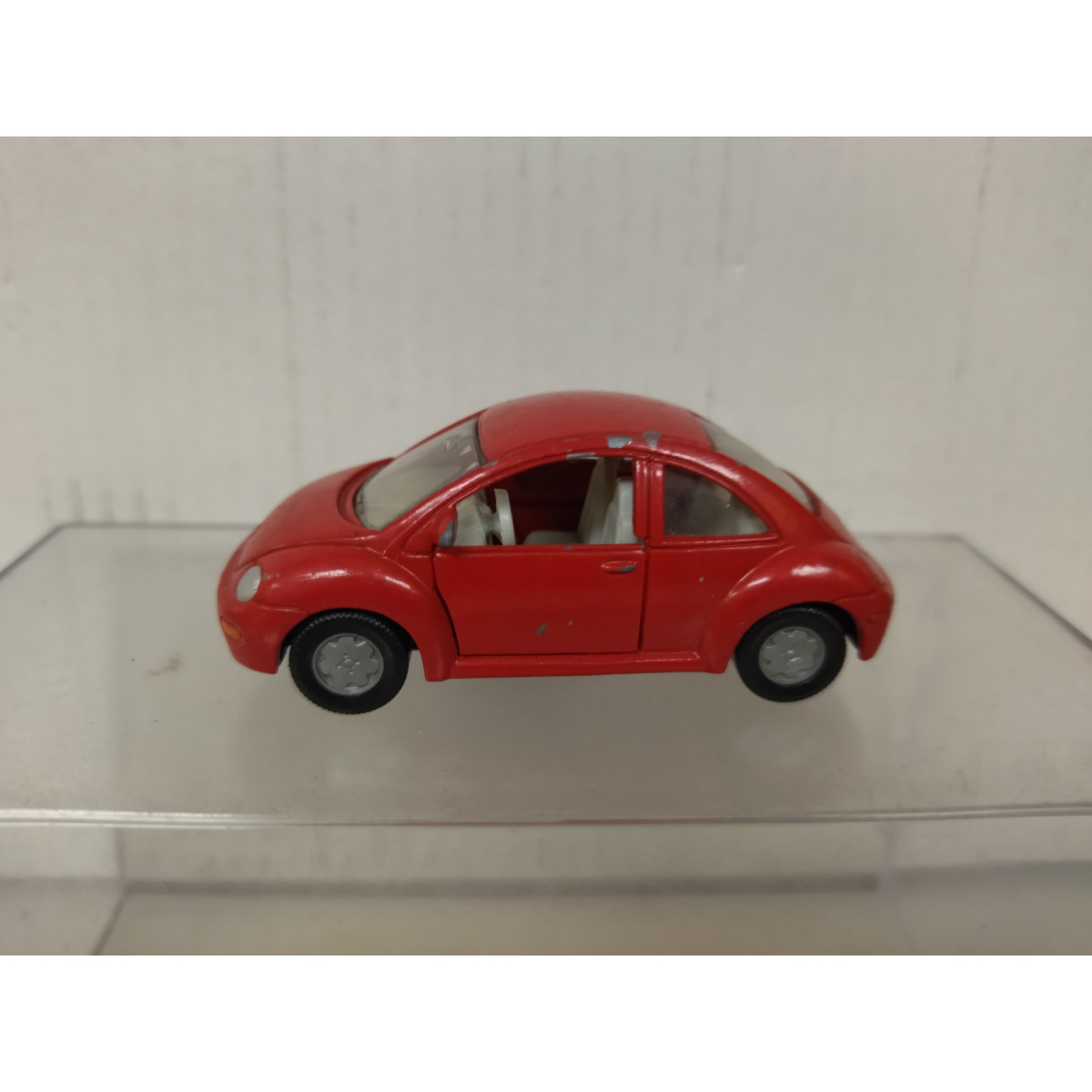 VOLKSWAGEN NEW BEETLE RED 1:55/apx 1:64 SIKU 1097 NO BOX - BCN STOCK CARS