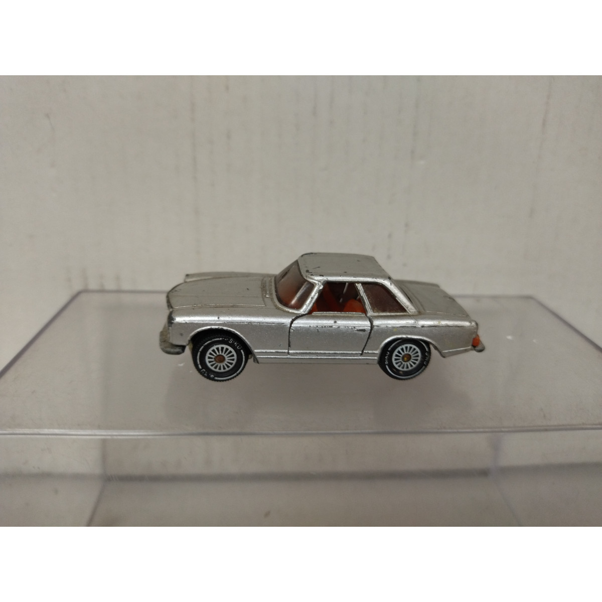 MERCEDES-BENZ W113 280SL COUPE SILVER 1:60/apx 1:64 SIKU V302 NO BOX ...
