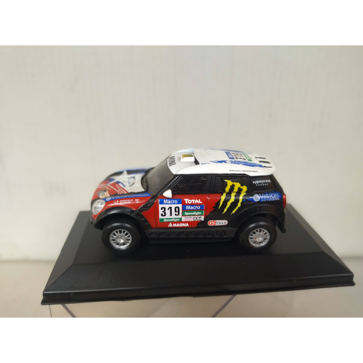 MINI ALL4 RACING 2015 RALLY RAID PARIS-DAKAR n319 PALMEIRO 1:43 LUPA ...