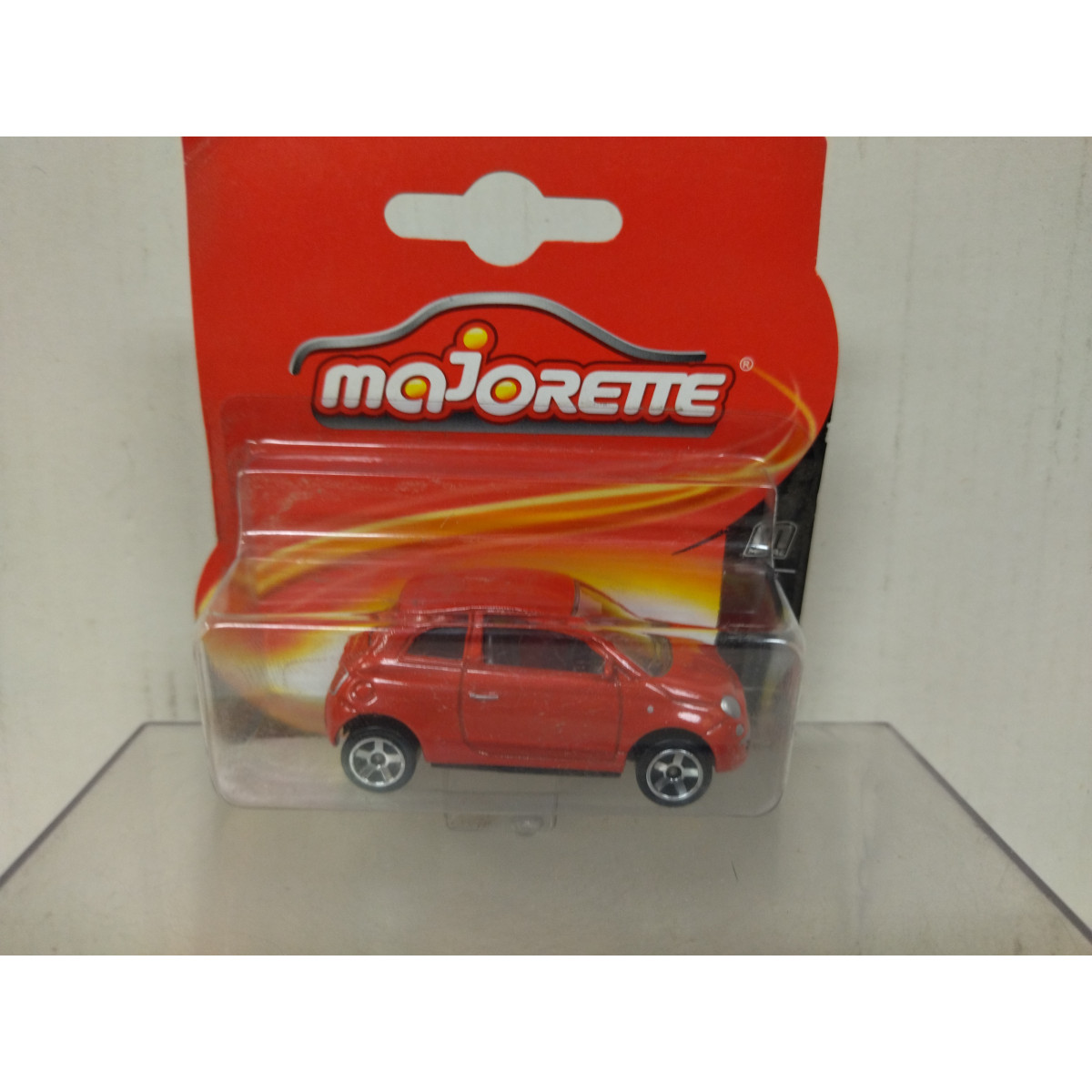 FIAT 500 RED 1:55/apx 1:64 MAJORETTE 286 BOX - BCN STOCK CARS