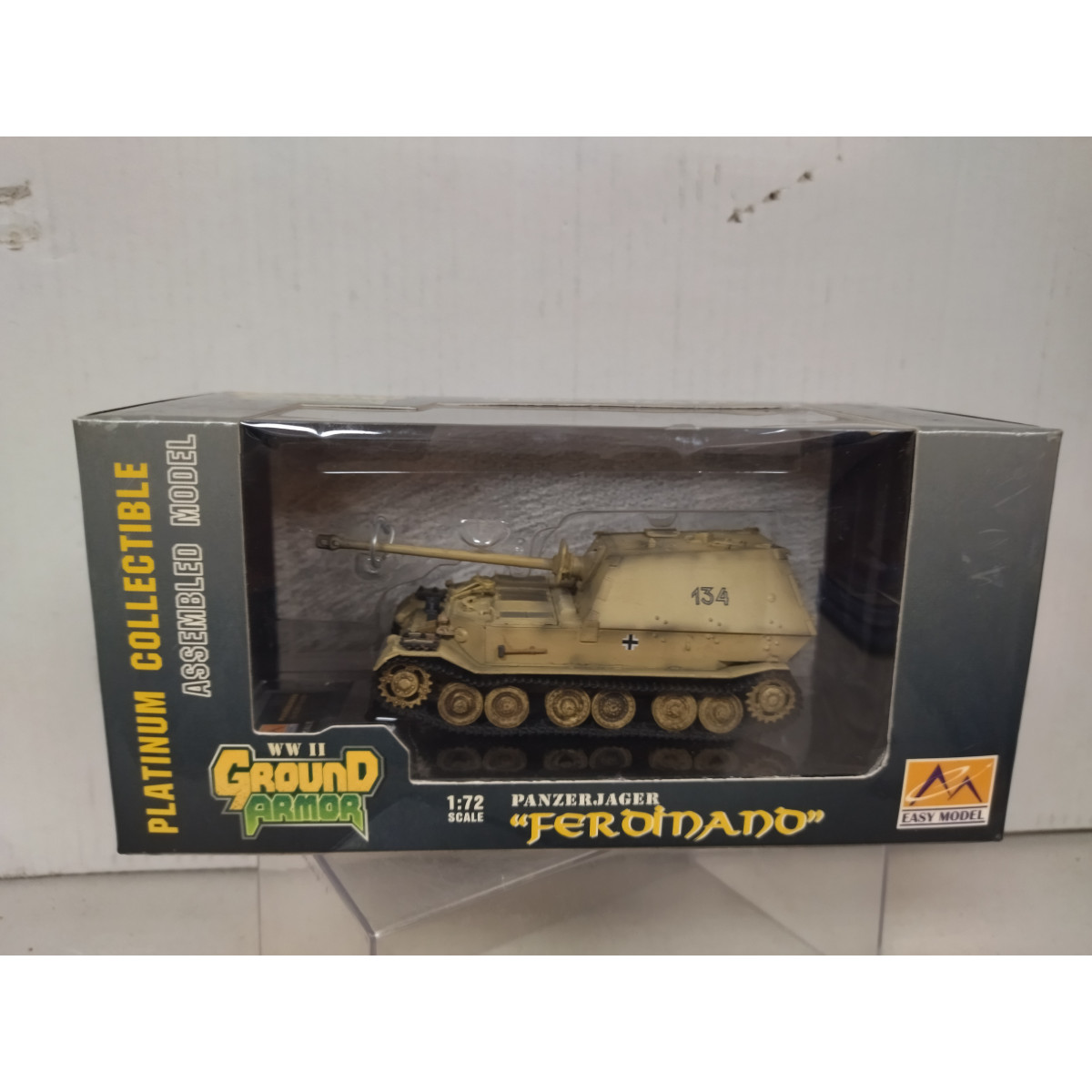 Sd.kfz.184 PANZERJAGER FERDINAND 134 ELEFANT GERMANY WW 2 1:72 GROUND ...