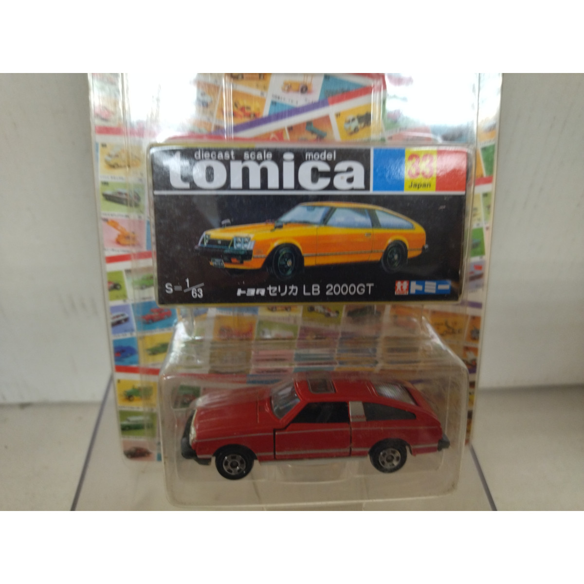 TOYOTA CELICA LB 2000 GT 35TH ANNIVERSARY 1:63/apx 1:64 TOMICA JAPAN 33 - BCN STOCK CARS
