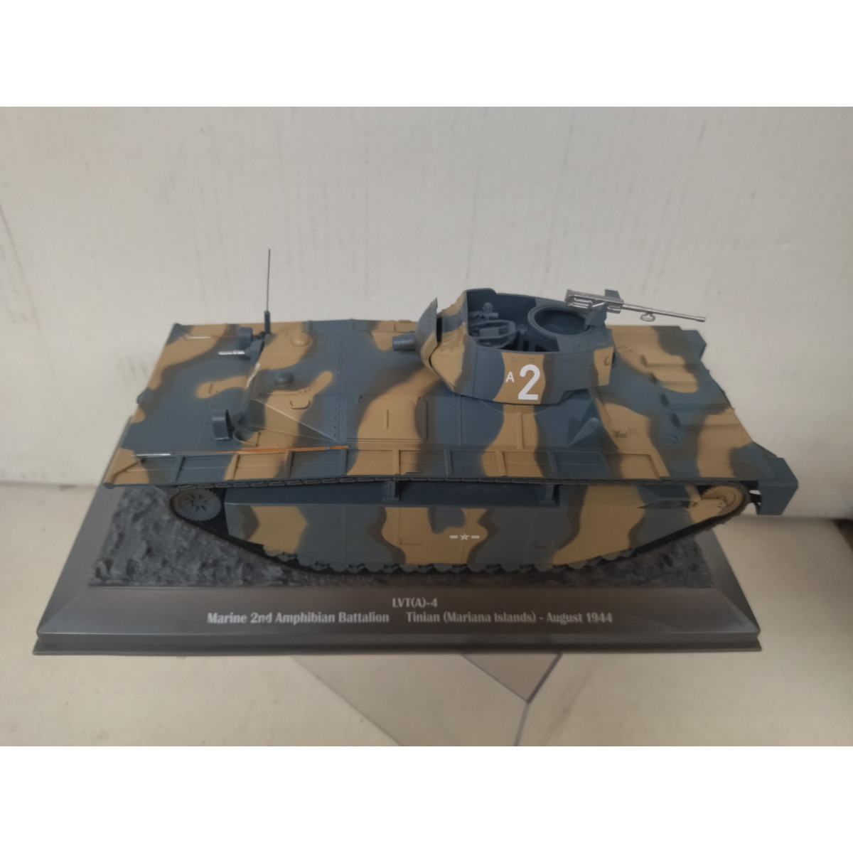 LVT(A)-1 1944 TINIAN MARIANA ISLANDS USMC USA TANKS WW 2 1:43 ALTAYA ...