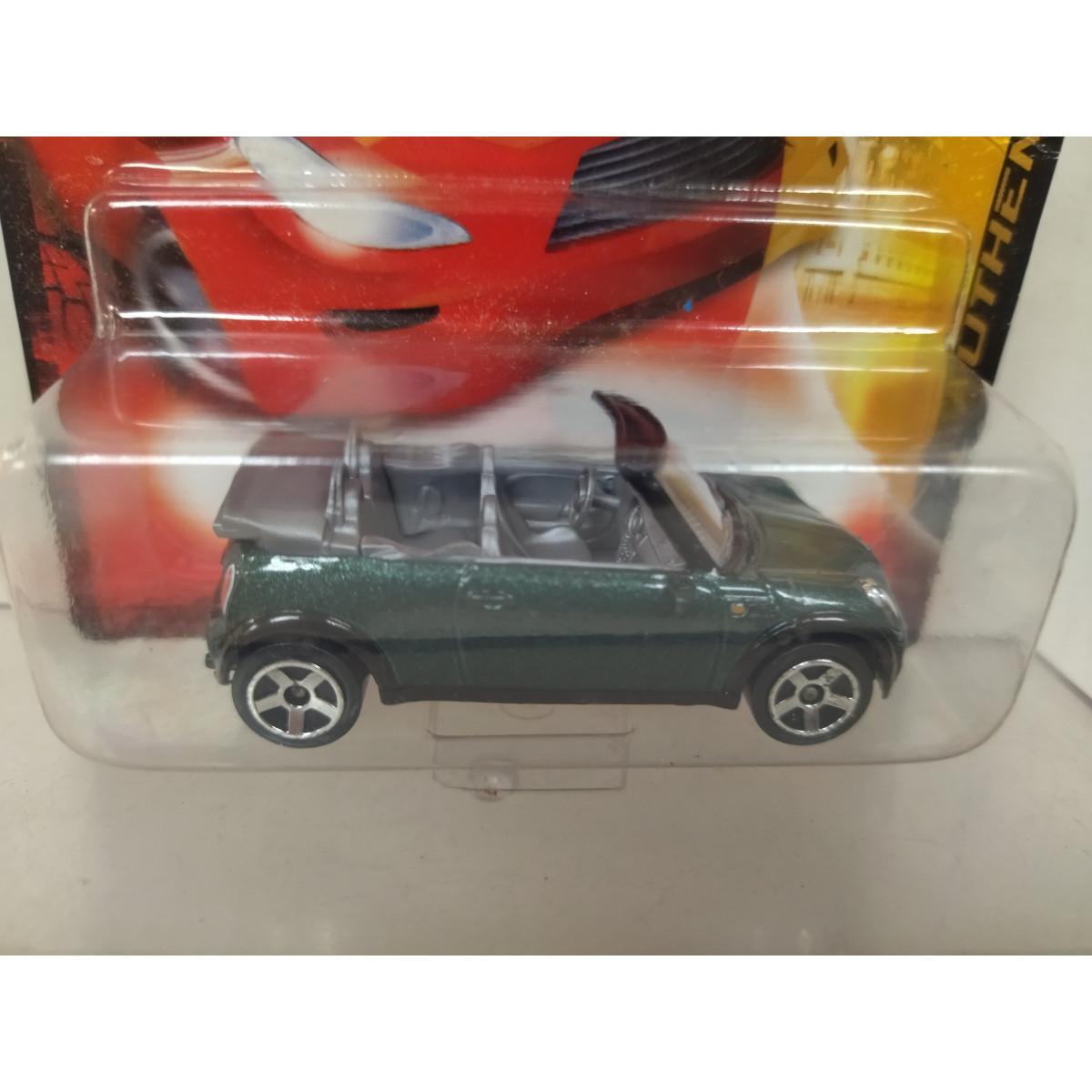 MINI COOPER CABRIO GREEN 1:57/apx 1:64 MAJORETTE 294 BOX - BCN STOCK CARS