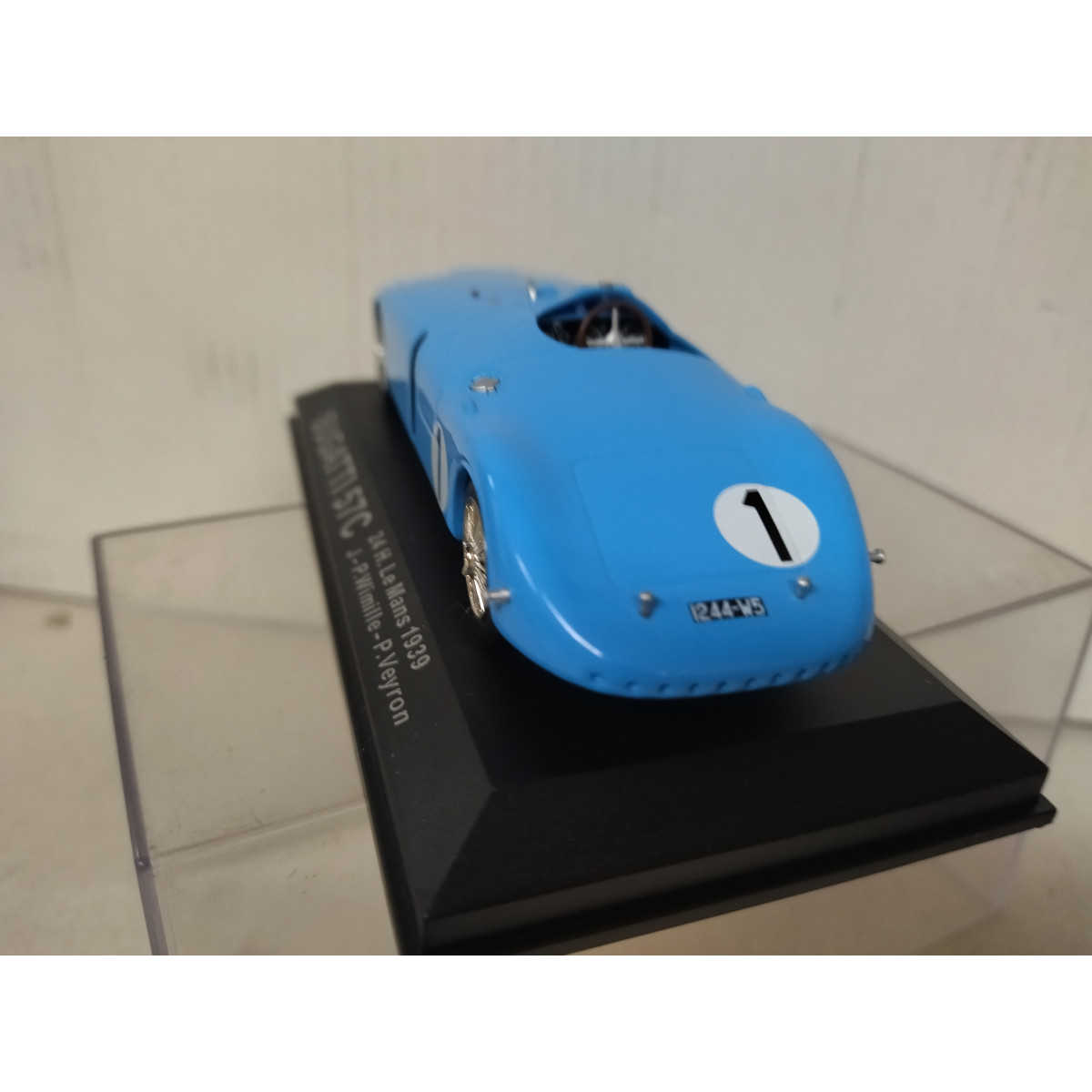 BUGATTI 57 C 1939 WIN 24 H LE MANS WIMILLE-VEYRON 1:43 ALTAYA IXO ...