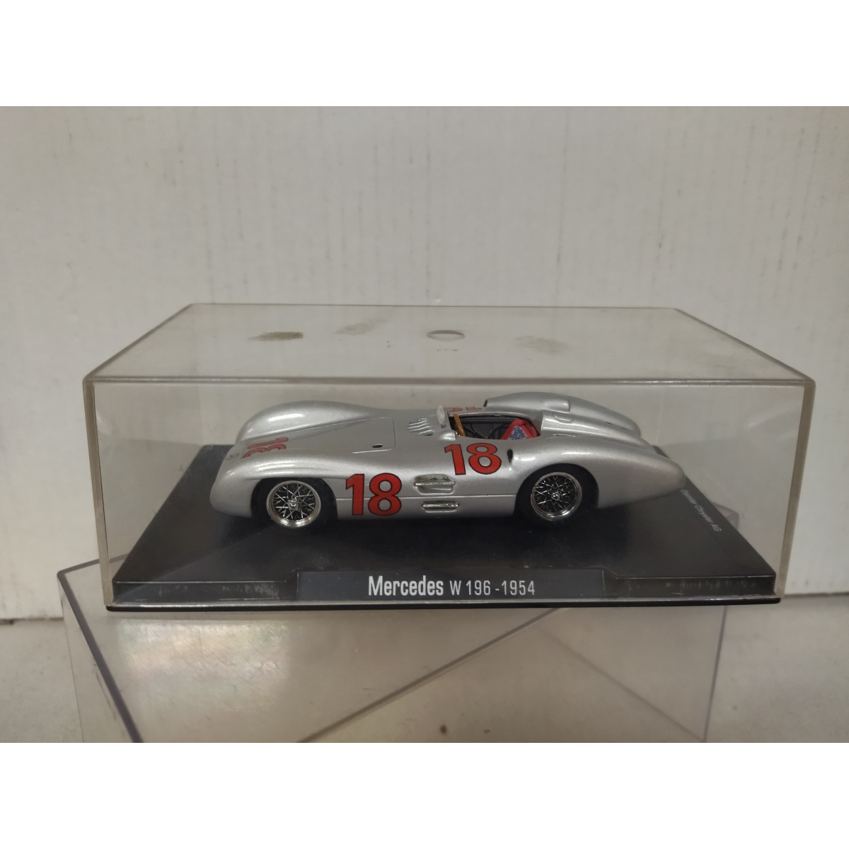 MERCEDES W196 1954 FORMULA F1 WIN J.M.FANGIO 1:43 RBA IXO - BCN STOCK CARS