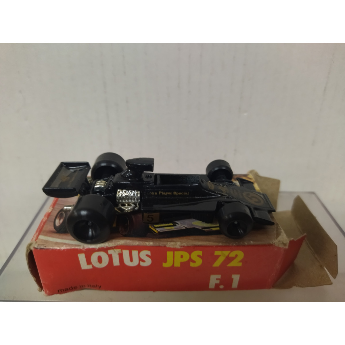 LOTUS 72 JPS n5 FORMULA F1 BOX MAL 1:55/apx 1:64 POLISTIL RJ3 BOX - BCN ...