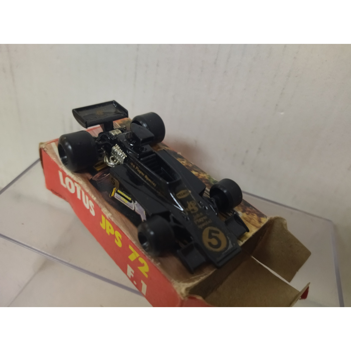 LOTUS 72 JPS n5 FORMULA F1 BOX MAL 1:55/apx 1:64 POLISTIL RJ3 BOX - BCN ...