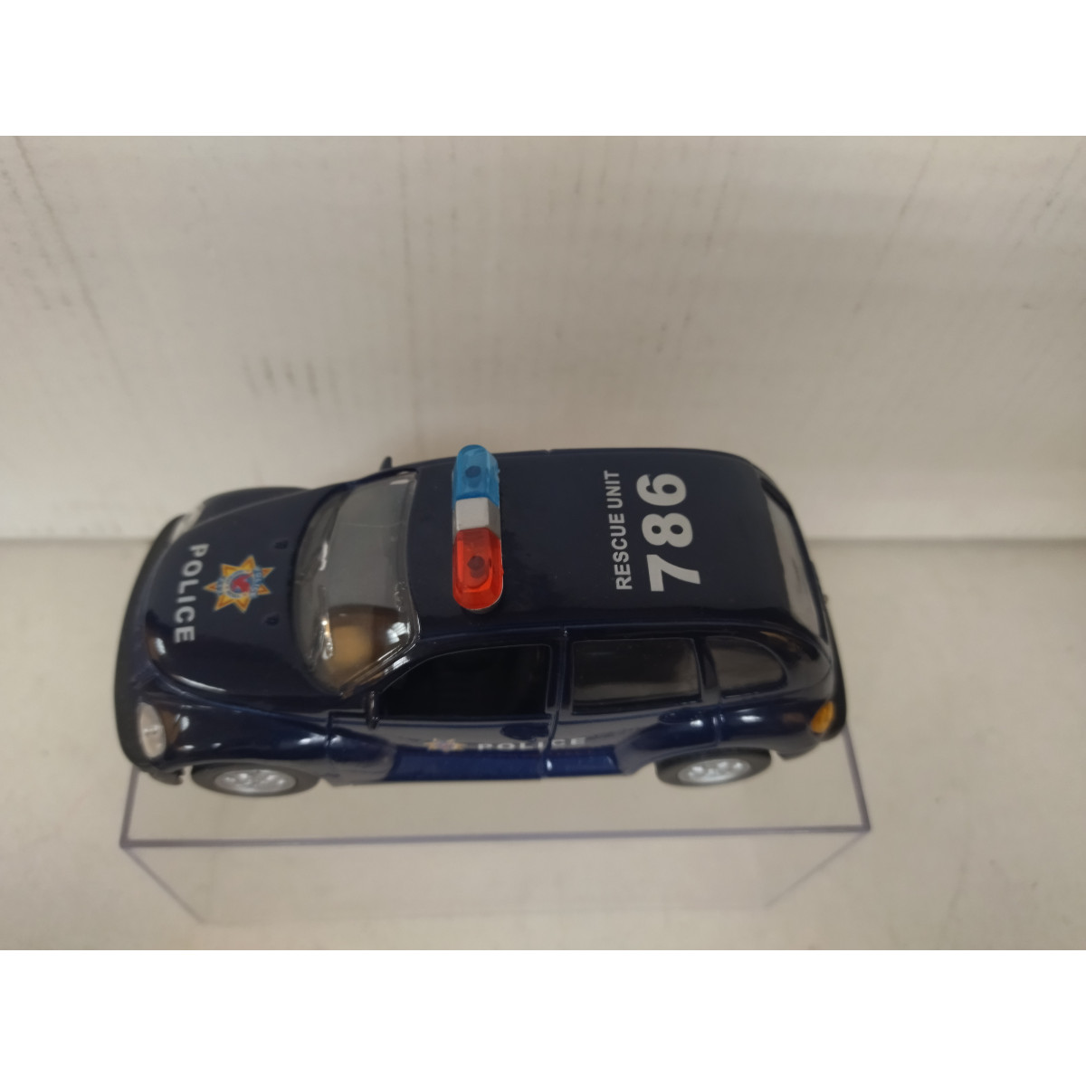 CHRYSLER PT CRUISER POLICE BLUE NO BOX - BCN STOCK CARS