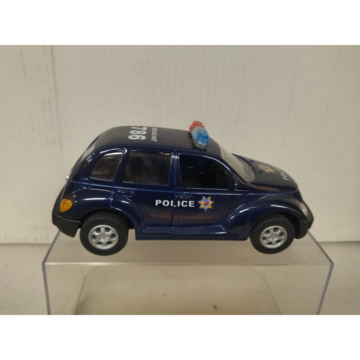 CHRYSLER PT CRUISER POLICE BLUE NO BOX - BCN STOCK CARS