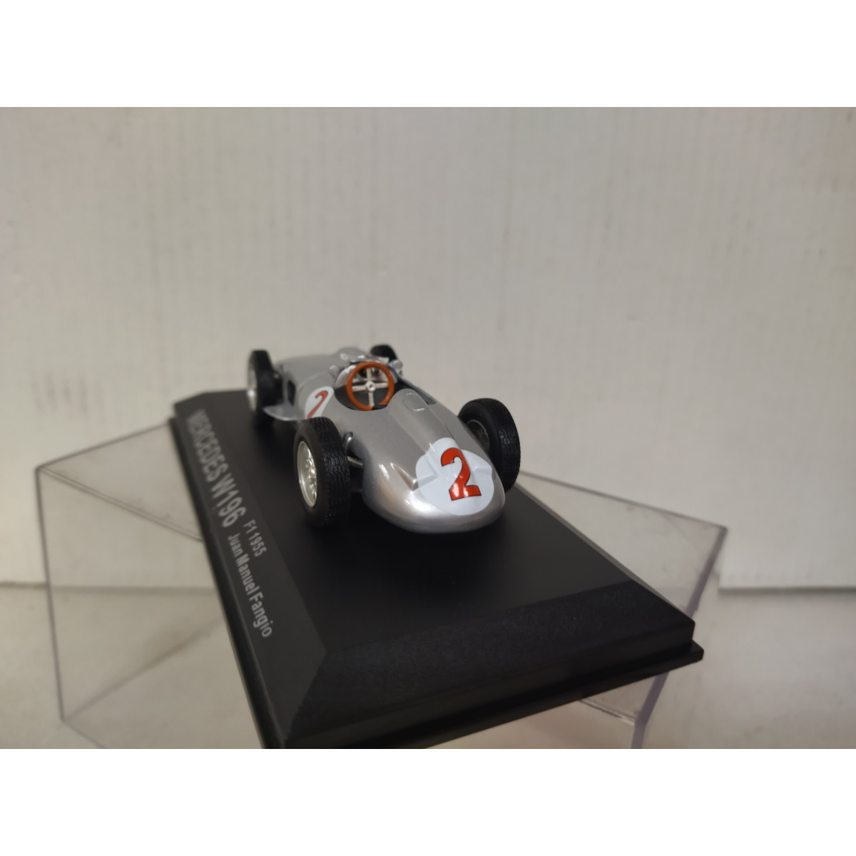 MERCEDES W196 1955 WIN FORMULA F1 J.M.FANGIO 1:43 ALTAYA IXO - BCN ...