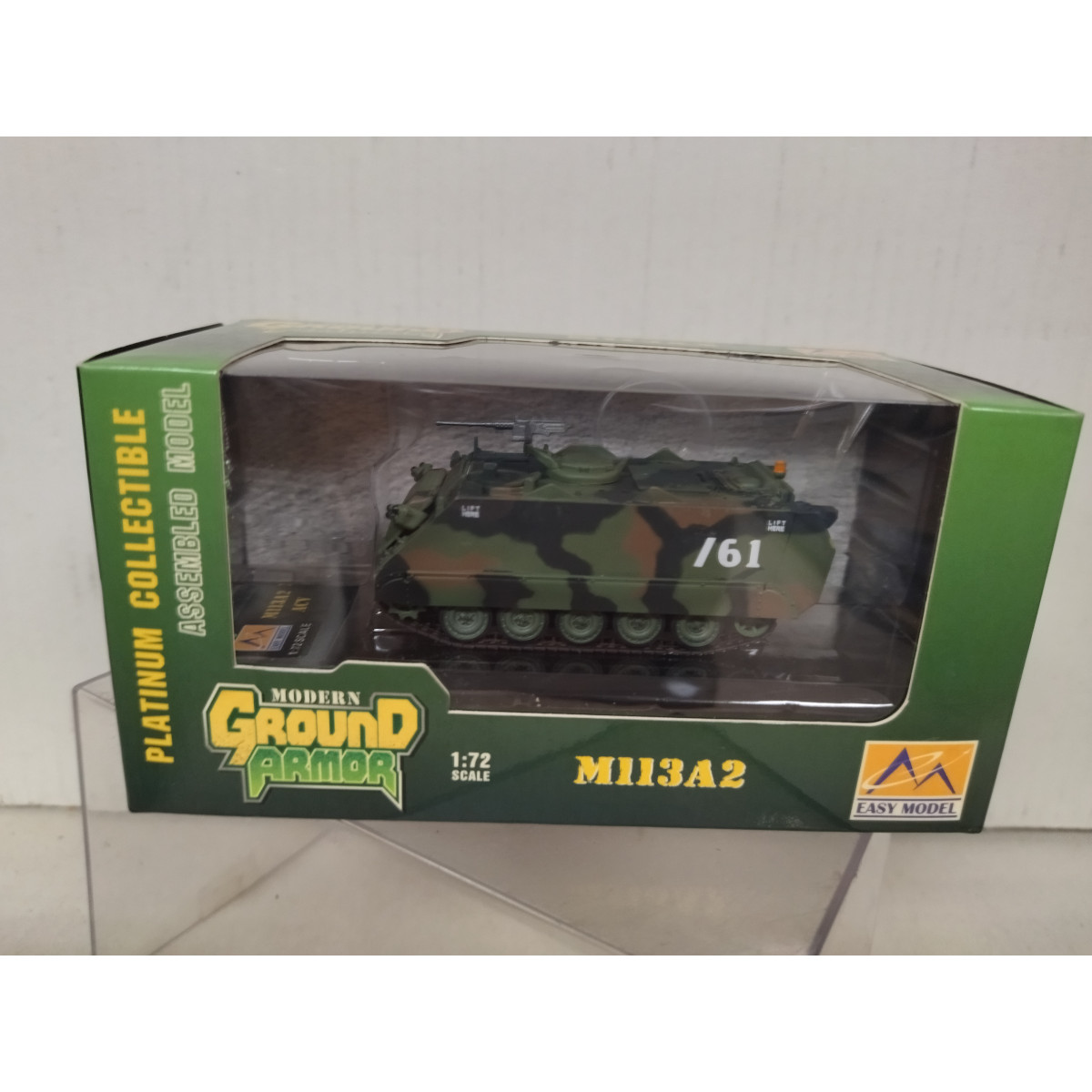 M113 A2 GREEN 61 US ARMY 1:72 GROUND ARMOR - BCN STOCK CARS