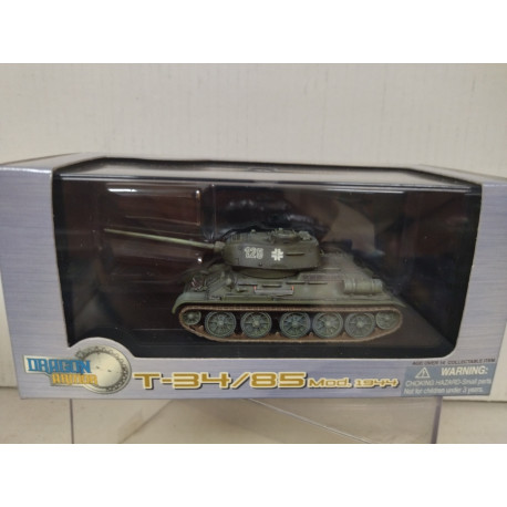 T-34/85 TANK MODEL 1944 GERMANY USSR-URSS-RUSSIA WW 2 1:72 DRAGON ARMOR ...