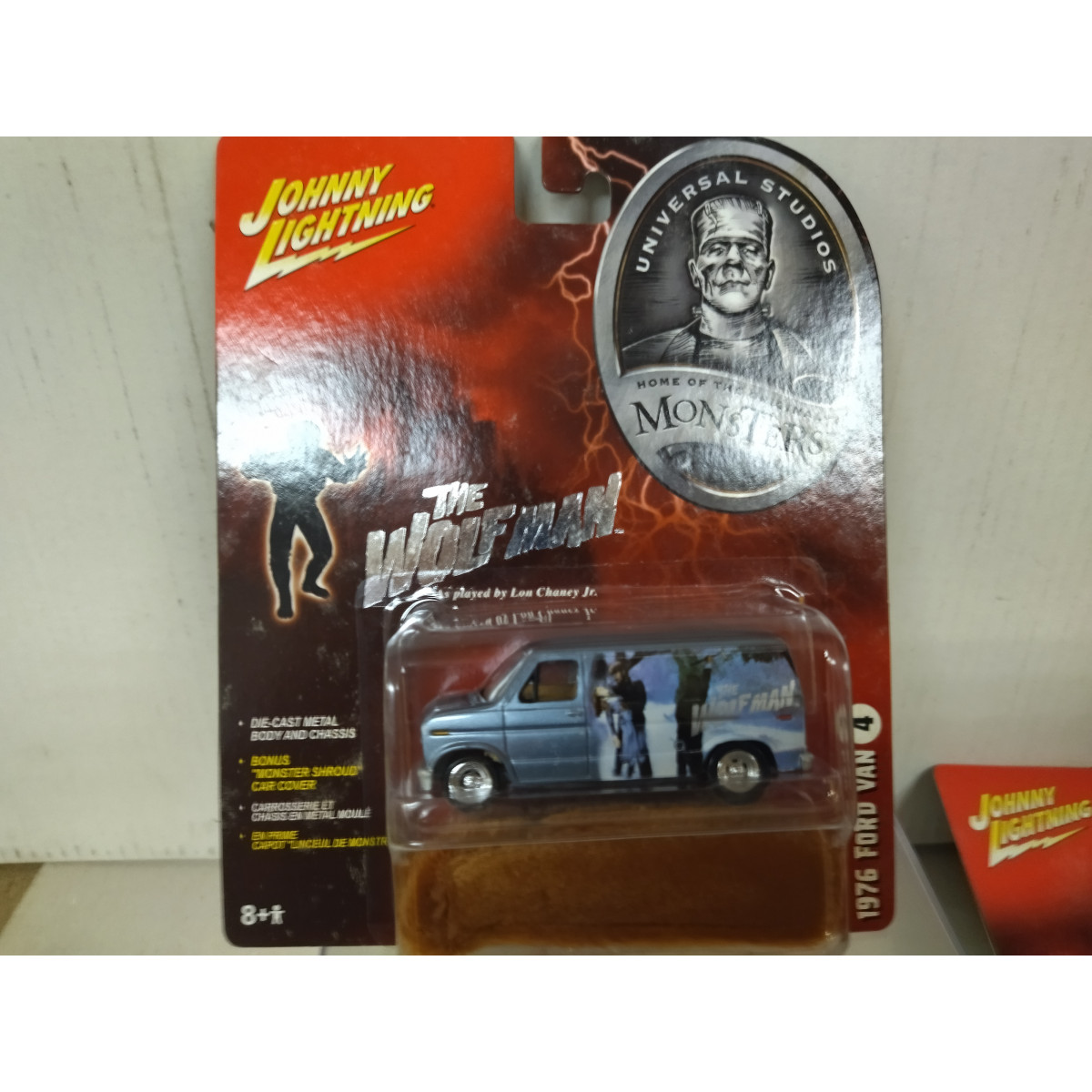 FORD VAN 1976 THE WOLFMAN MONSTERS 1:64 JOHNNY LIGHTNING - BCN STOCK CARS