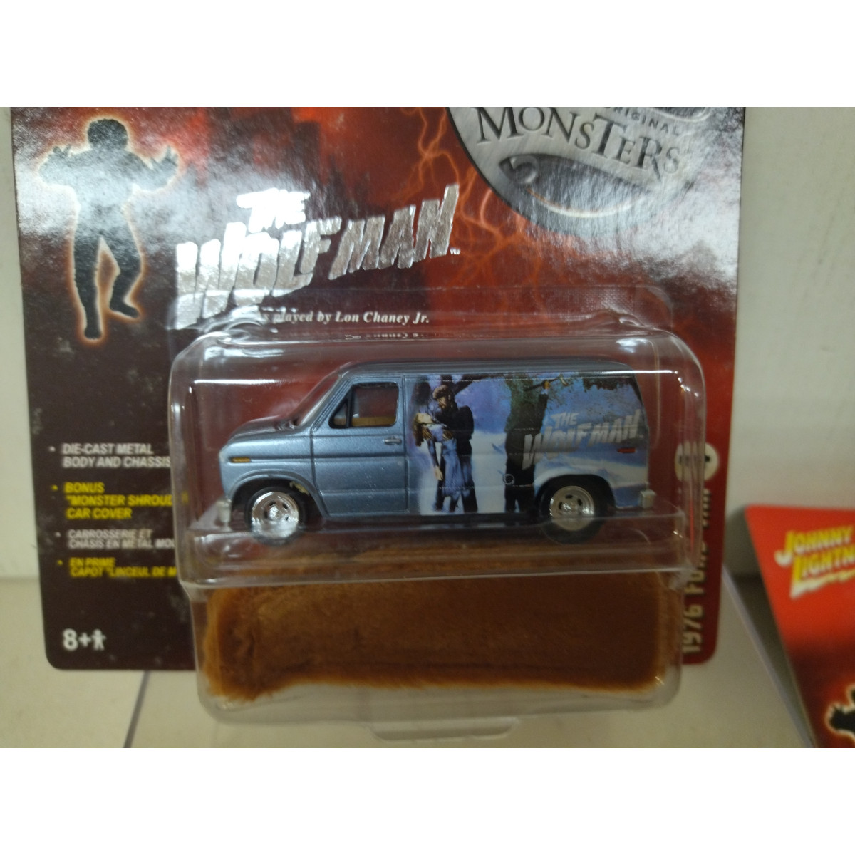 FORD VAN 1976 THE WOLFMAN MONSTERS 1:64 JOHNNY LIGHTNING - BCN STOCK CARS