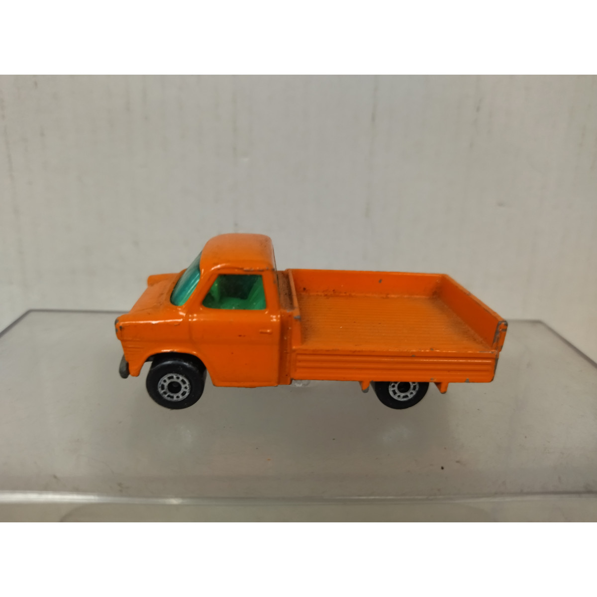 FORD TRANSIT PICKUP ORANGE MB66 (3) /apx 1:64 MATCHBOX NO BOX - BCN ...
