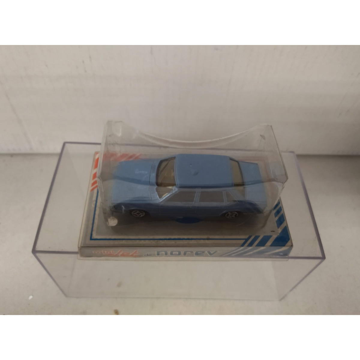 TALBOT SOLARA LIGHT BLUE apx 1:64 NOREV MINI JET 329 BOX - BCN STOCK CARS