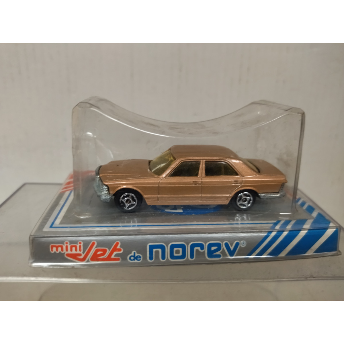 MERCEDES-BENZ 280 SE CHAMPAGNE apx 1:64 NOREV MINI JET 425 BOX - BCN ...