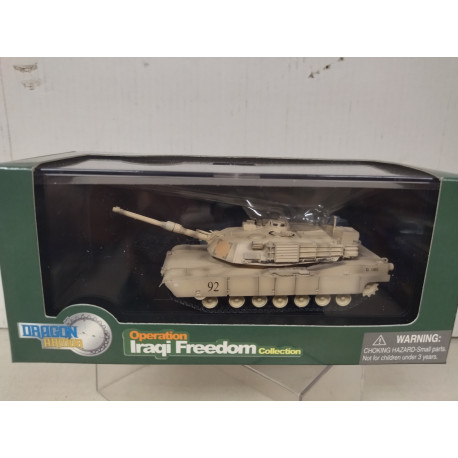 M1 TANK US ARMY IRAQ FREEDOM 1:72 DRAGON ARMOR - BCN STOCK CARS