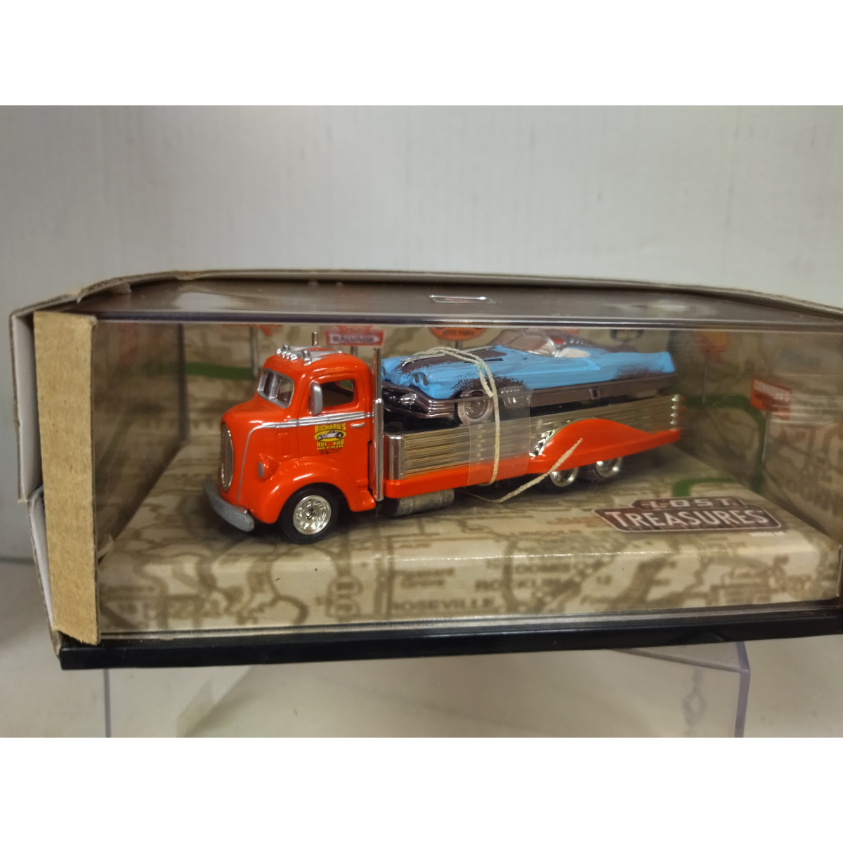 FORD COE TRUCK + CADILLAC LOST TREASURES 1:64 HOT WHEELS 53540 - BCN ...
