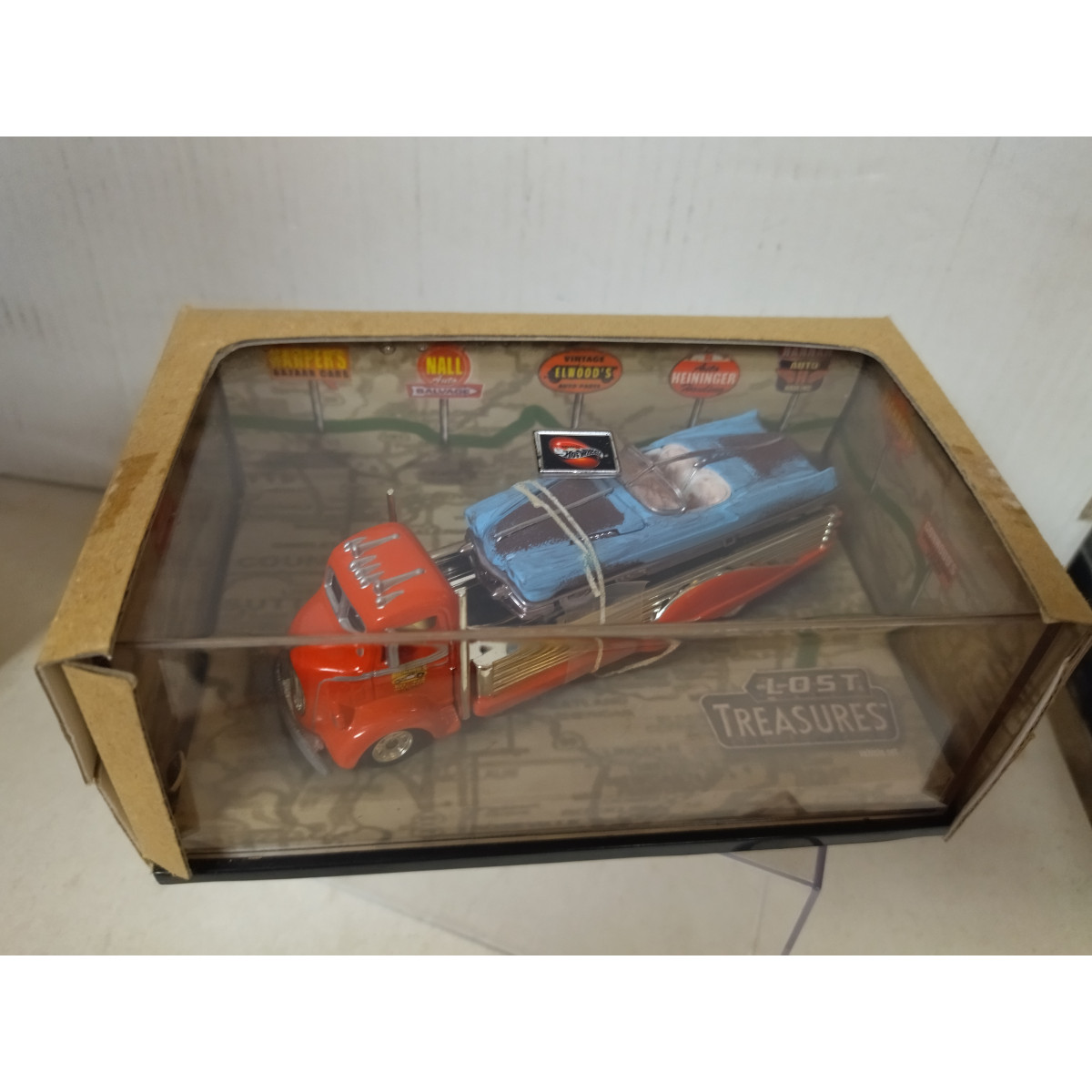 FORD COE TRUCK + CADILLAC LOST TREASURES 1:64 HOT WHEELS 53540 - BCN ...