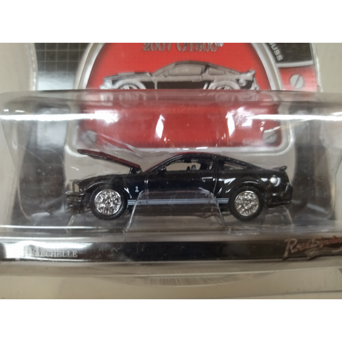 SHELBY GT-500 2007 (FORD MUSTANG ) BLACK 1:64 ROAD SIGNATURES - BCN ...