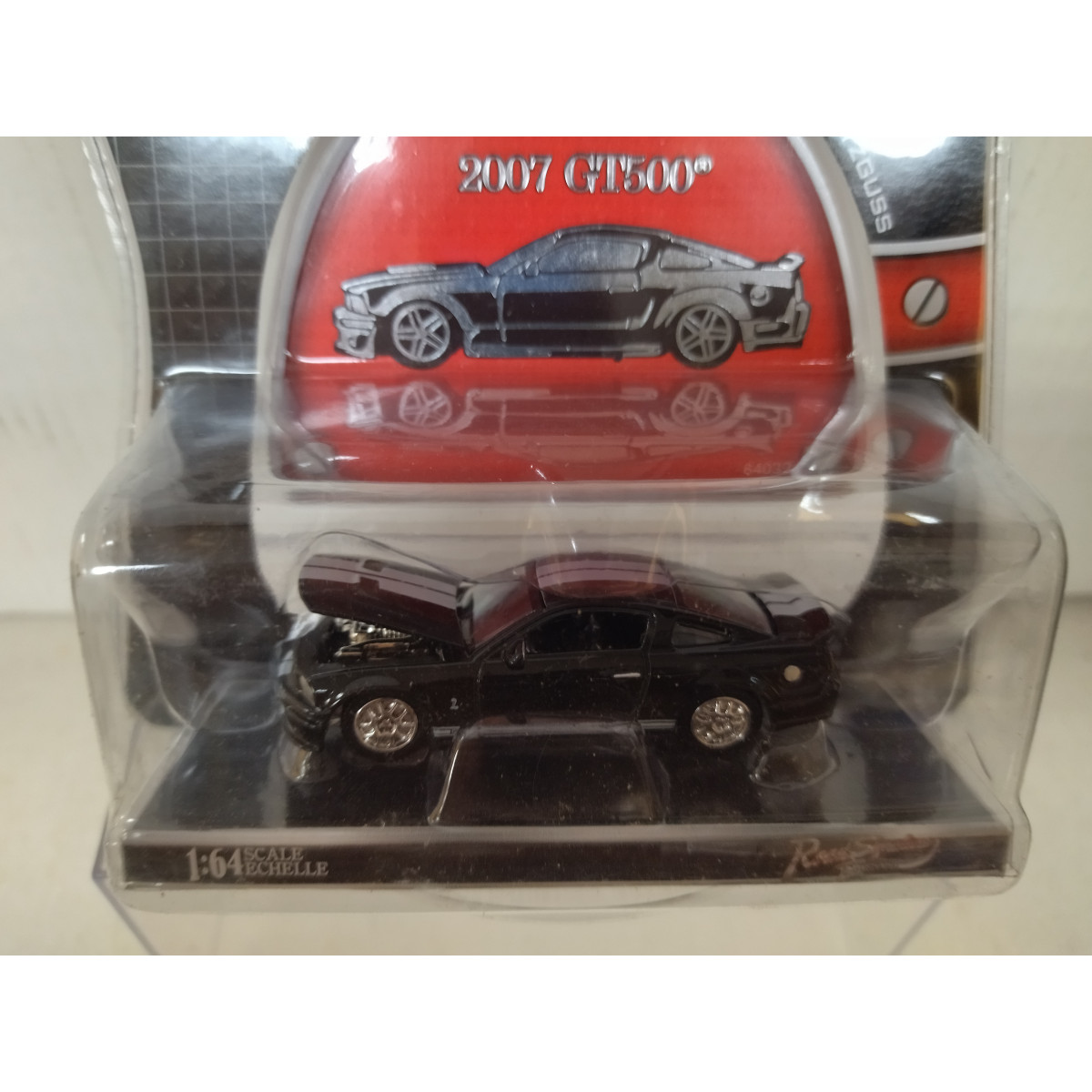 SHELBY GT-500 2007 (FORD MUSTANG ) BLACK 1:64 ROAD SIGNATURES - BCN ...