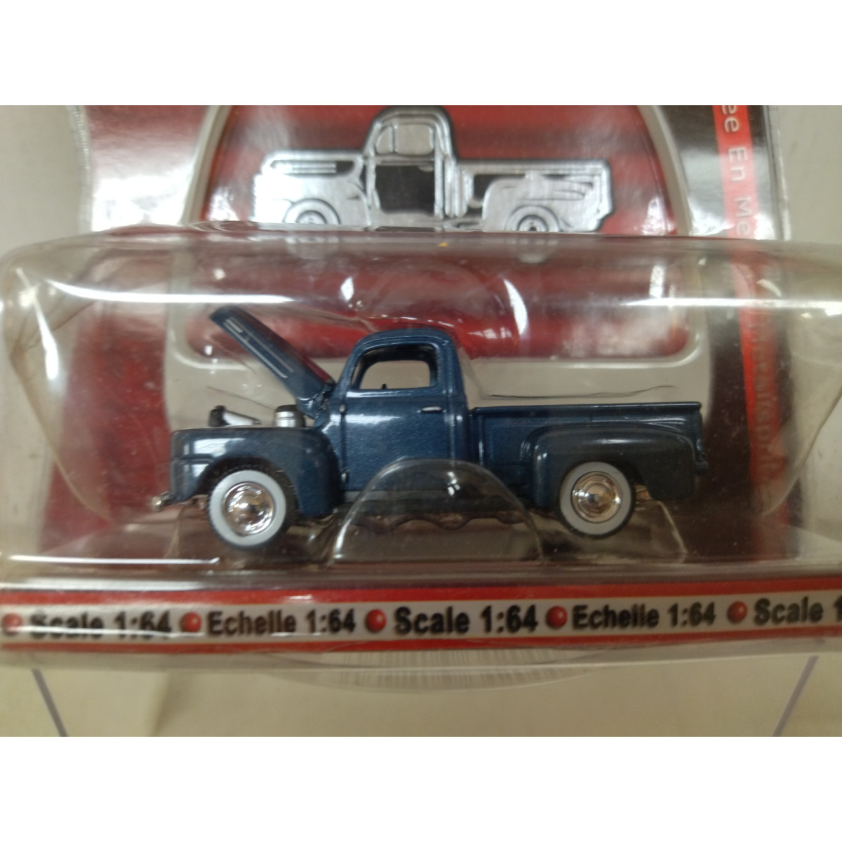 FORD F-1 1948 PICKUP GREY 1:64 ROAD SIGNATURES - BCN STOCK CARS