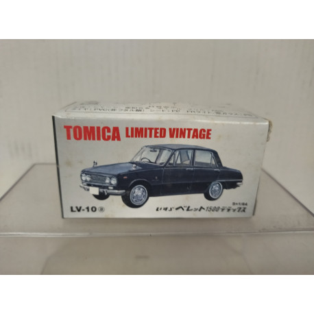ISUZU BELLETT 1500 DX 1:64 TOMICA LIMITED VINTAGE LV-10A - BCN STOCK CARS