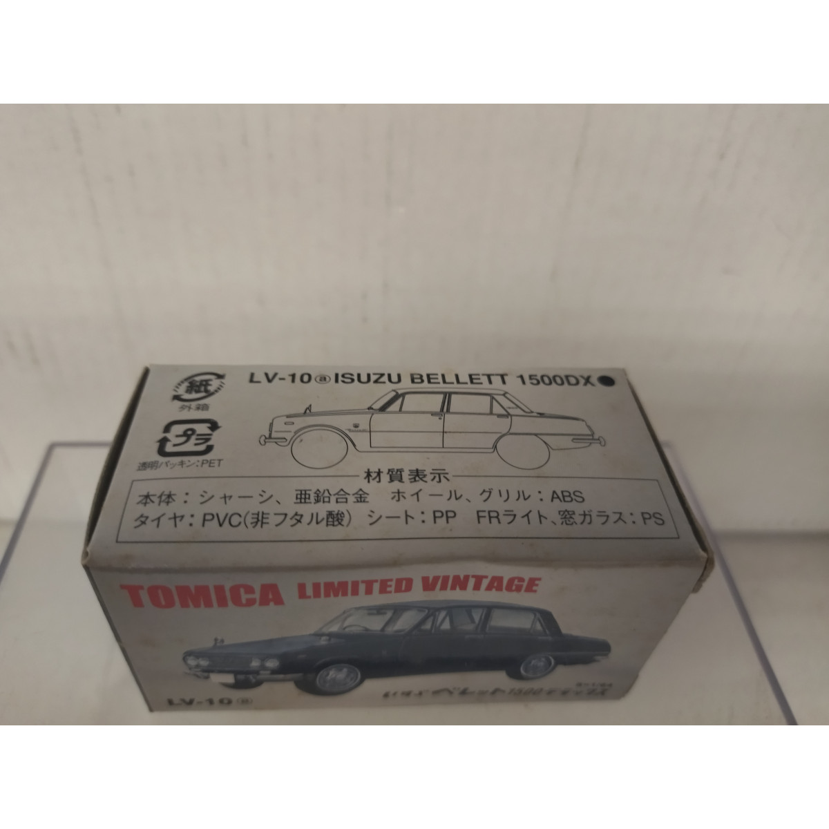 ISUZU BELLETT 1500 DX 1:64 TOMICA LIMITED VINTAGE LV-10A - BCN STOCK CARS