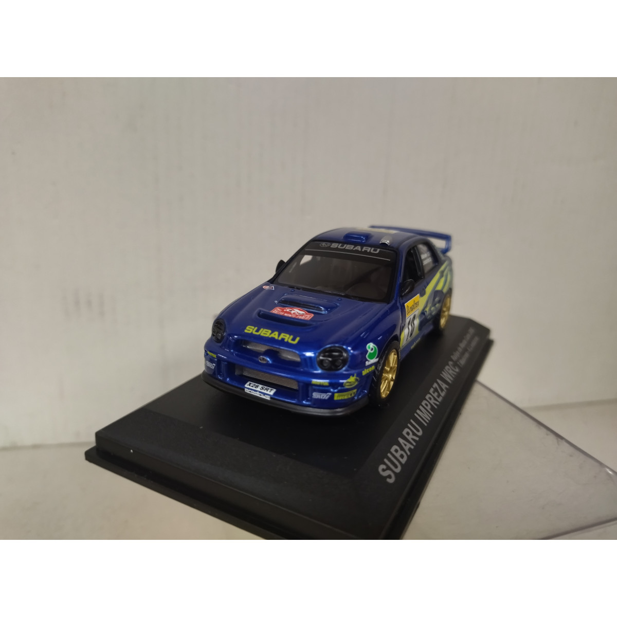 SUBARU IMPREZA WRC 2002 RALLY MONTE CARLO MAKINEN 1:43 ALTAYA IXO - BCN ...